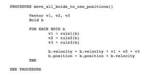 Algorithms in pseudocode: examples